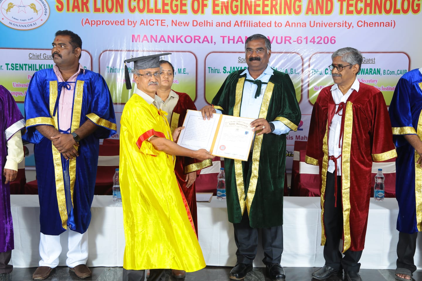 Convocation – 2022 – STAR LION College of Engineering and Technology
