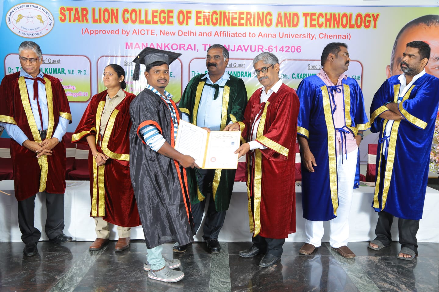 Convocation – 2022 – STAR LION College of Engineering and Technology